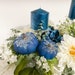 Fall Centerpiece Blue Fall Centerpiece Blue Fall Decor Blue - Etsy