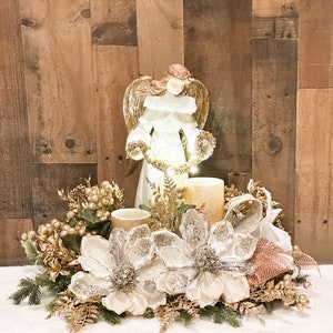 Christmas Centerpiece, Christmas Angel Centerpiece, Angel Centerpiece ...
