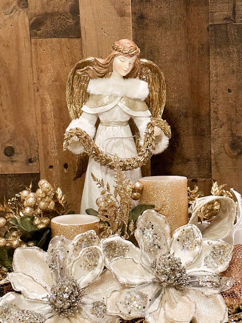 Christmas Centerpiece, Christmas Angel Centerpiece, Angel Centerpiece ...