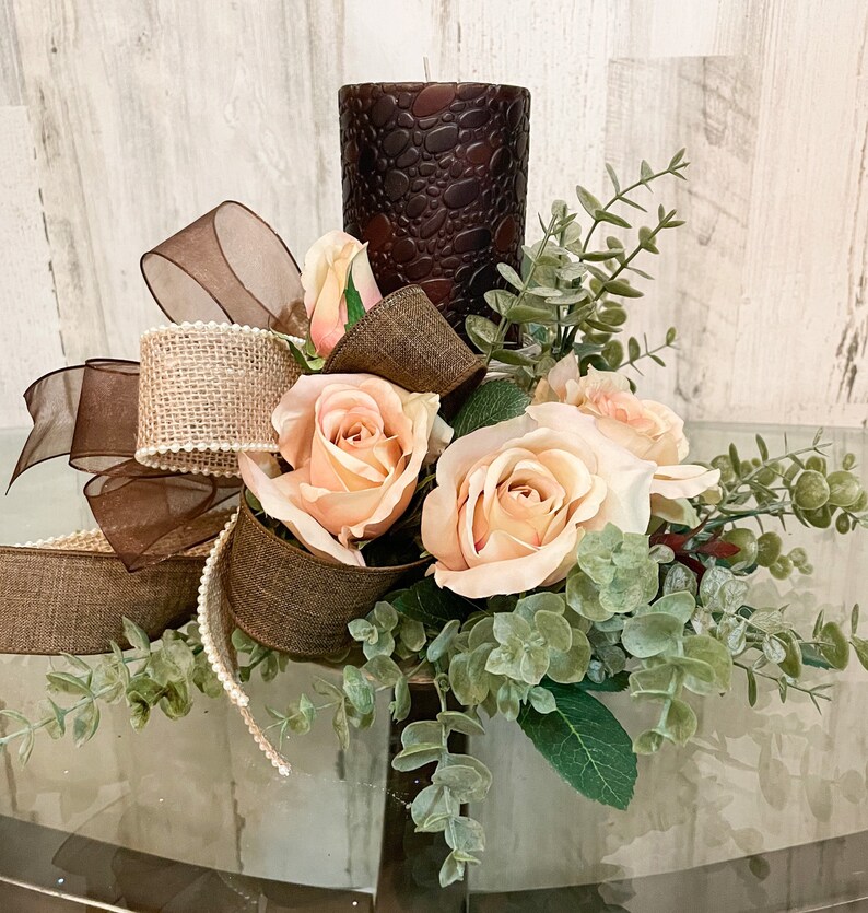 Summer Centerpiece Brown Centerpiece Neutral Centerpiece - Etsy