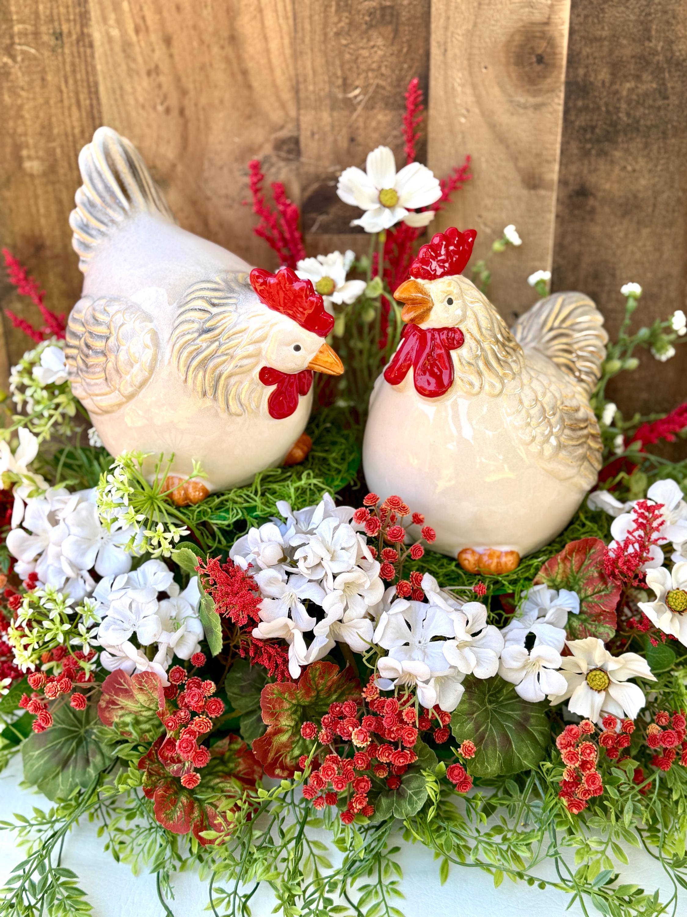 Large Farmhouse Centerpiece, Farmhouse Table Decor, Rooster Centerpiece ...