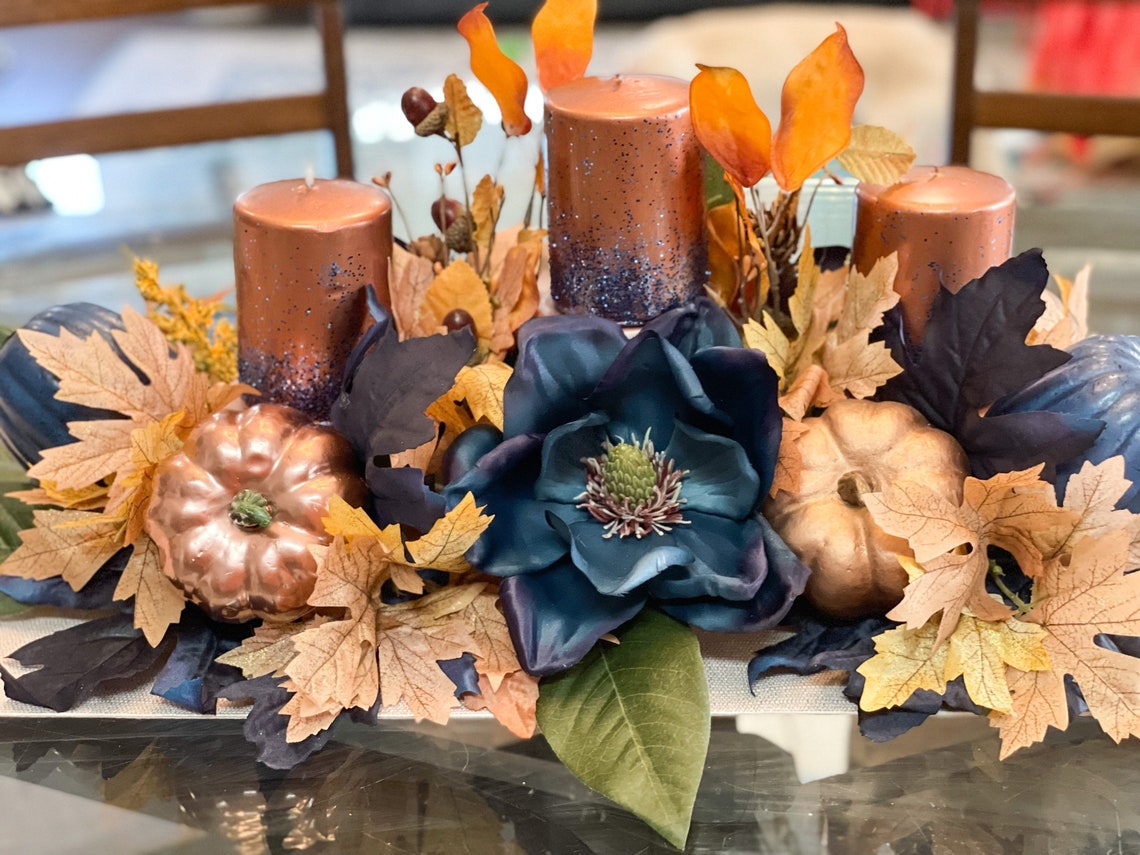 Fall Centerpiece Fall Table Centerpiece Fall Table Decor | Etsy