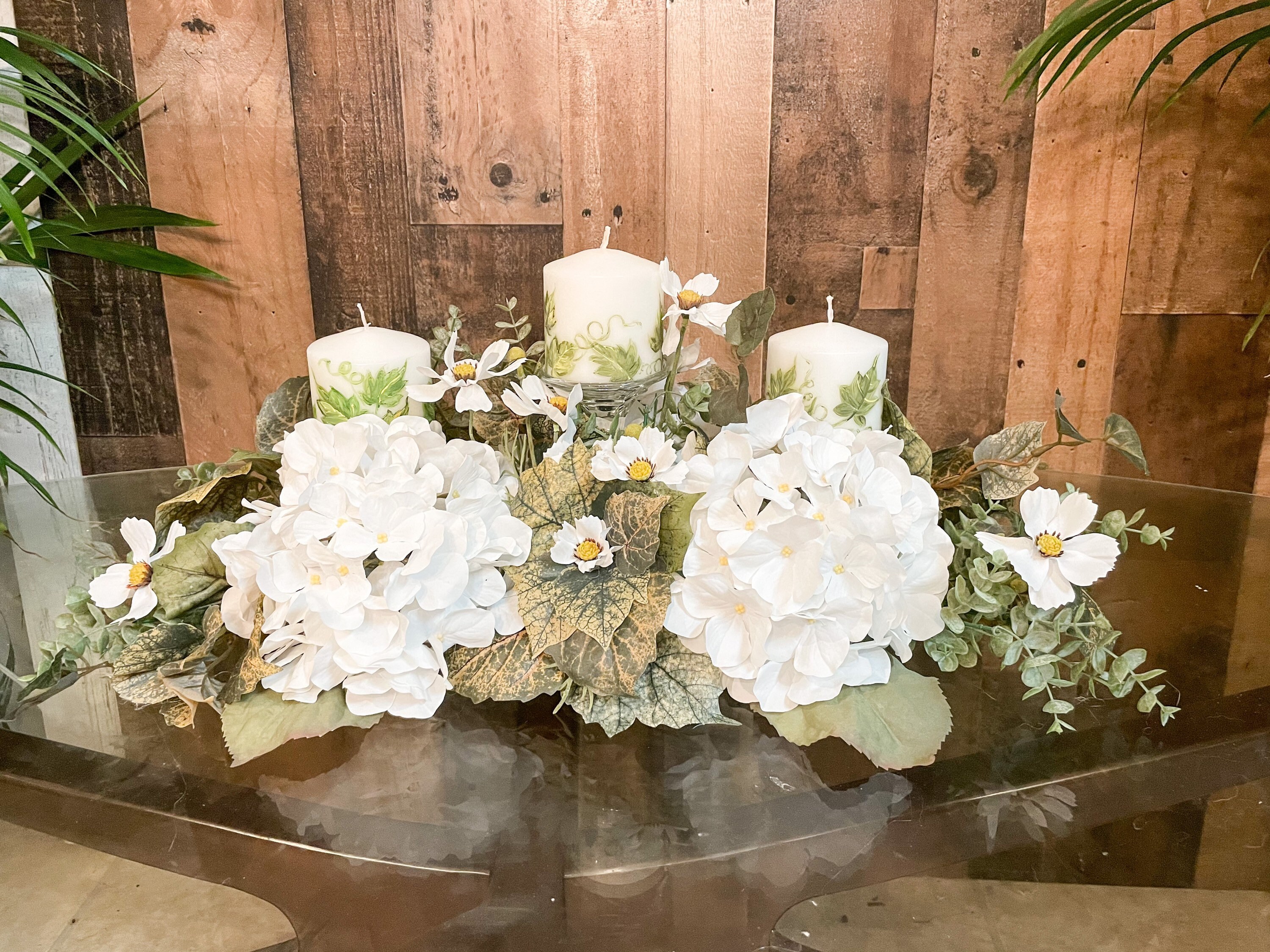 Spring Farmhouse Centerpiece Farmhouse Decor Large Floral | Etsy