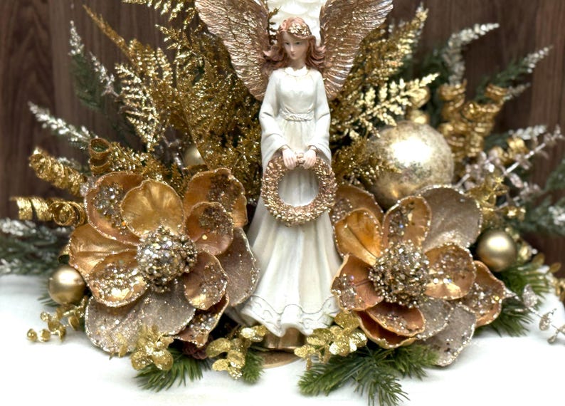 Christmas Centerpiece, Christmas Angel Centerpiece, Angel Centerpiece ...