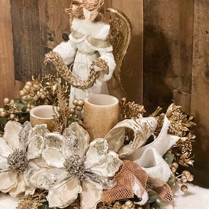 Christmas Centerpiece, Christmas Angel Centerpiece, Angel Centerpiece ...