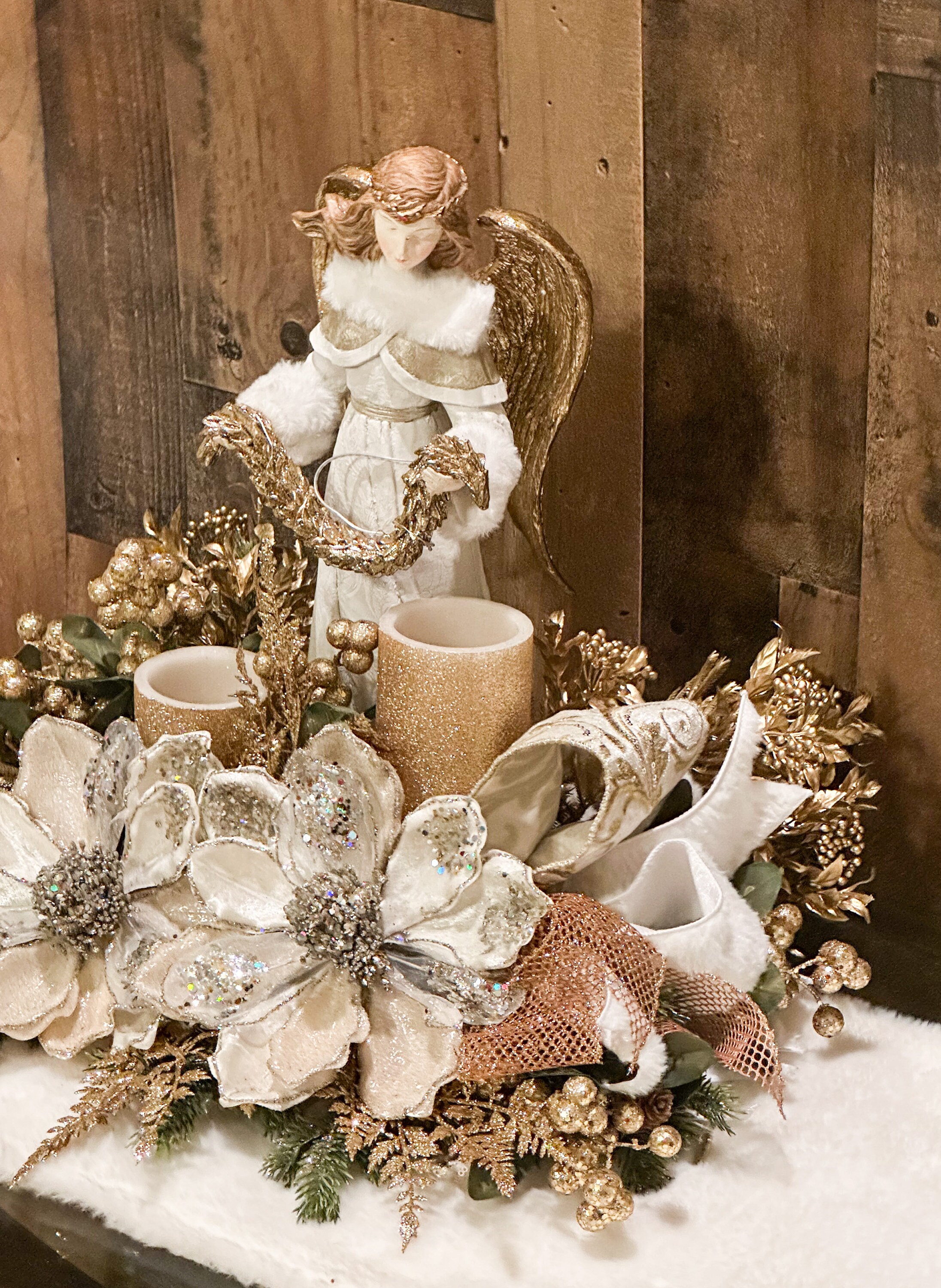 Christmas Centerpiece, Christmas Angel Centerpiece, Angel Centerpiece ...