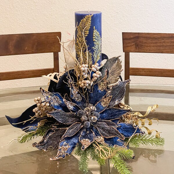Navy Christmas Decor - Etsy