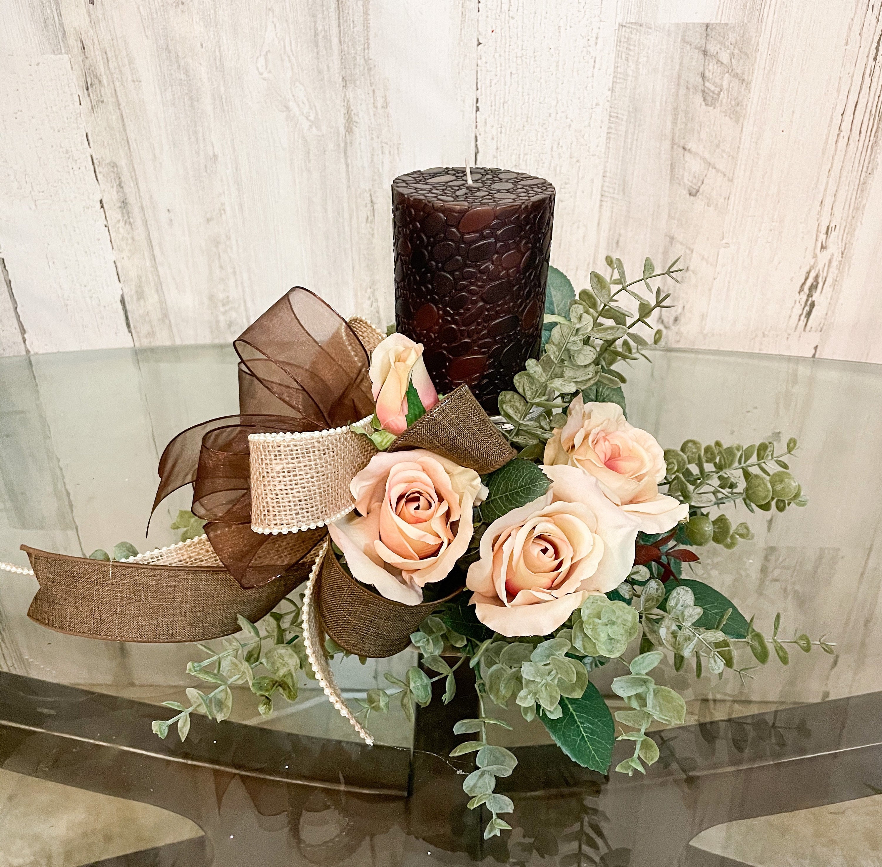 Summer Centerpiece, Brown Centerpiece, Neutral Centerpiece, All Year ...