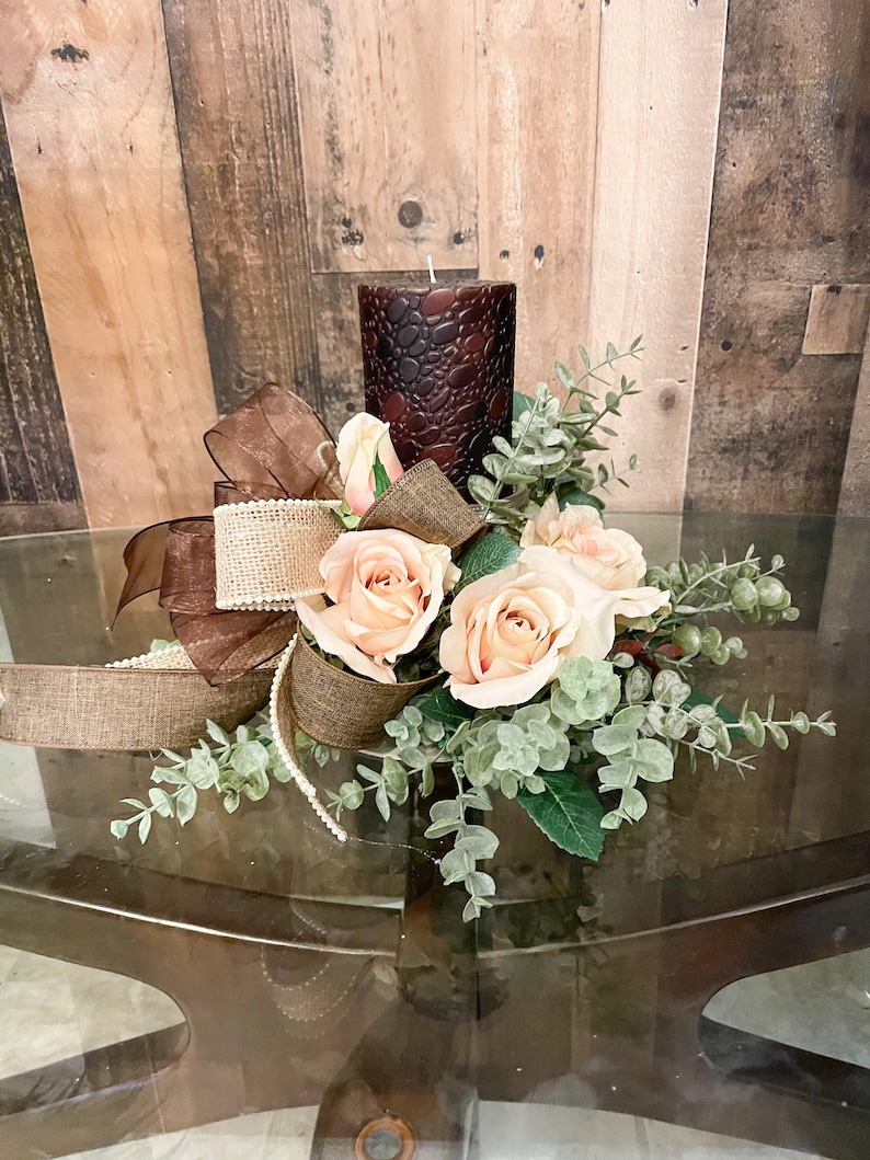Summer Centerpiece Brown Centerpiece Neutral Centerpiece - Etsy