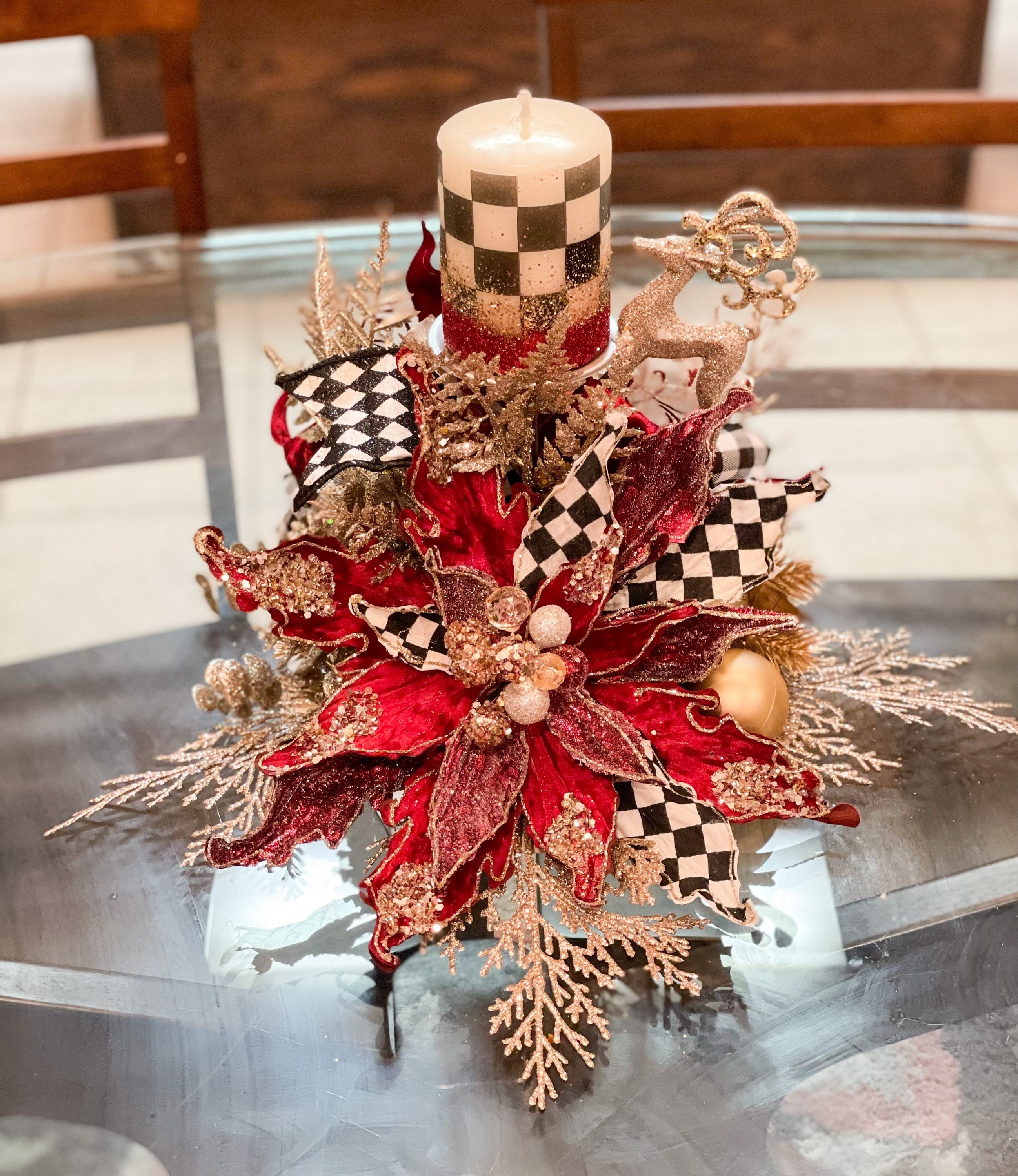 Christmas Centerpiece Christmas Table Decor Christmas Gift - Etsy