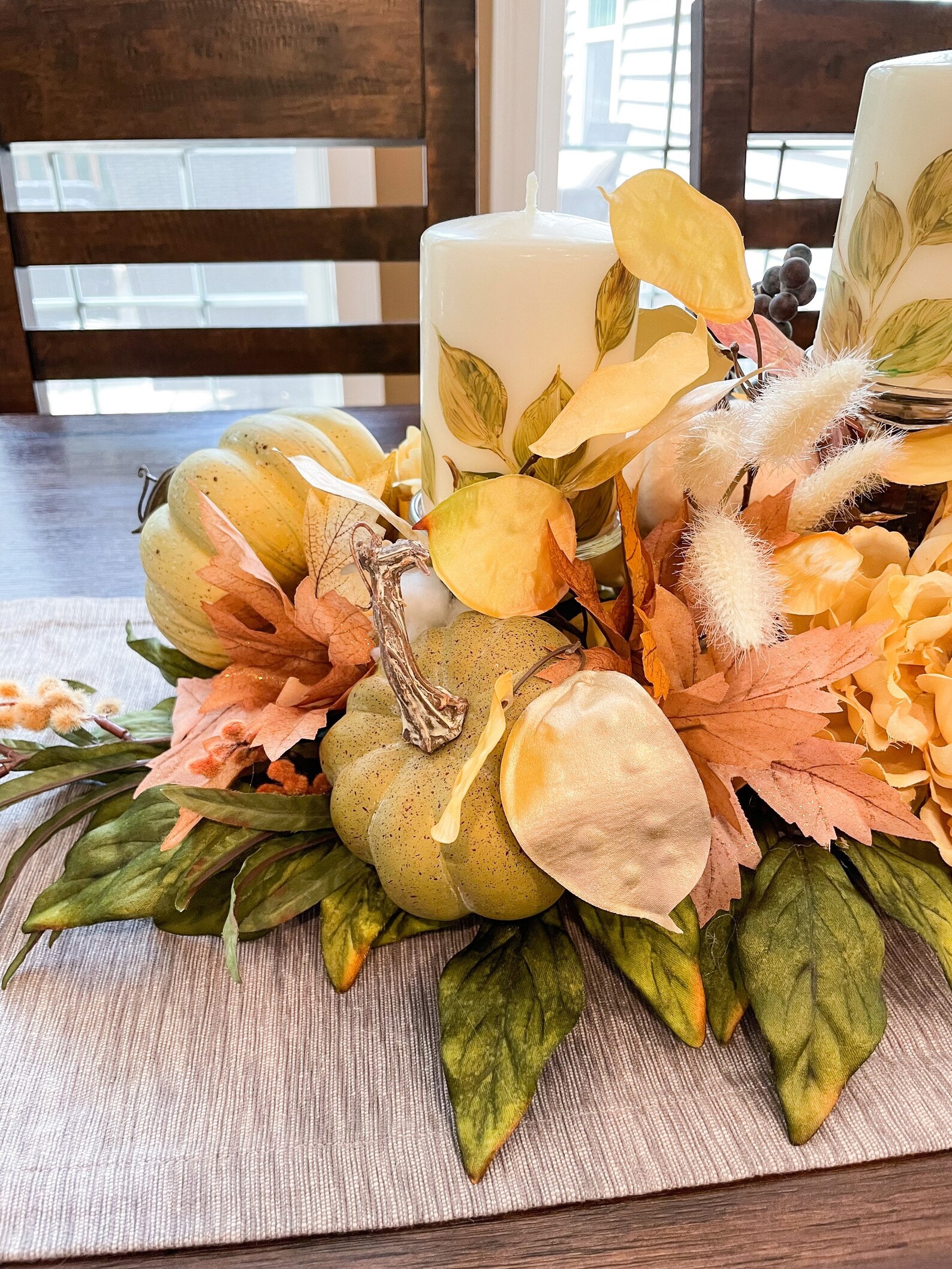 Fall Centerpiece, Fall Table Centerpiece, Fall Table Decor, Large ...