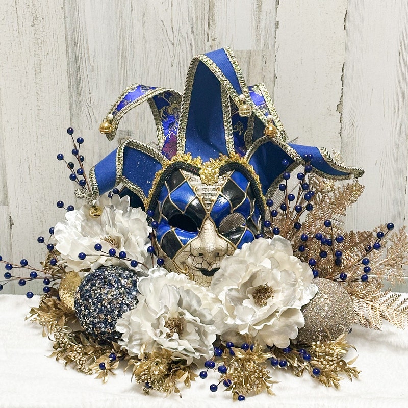 Jester Mask - Etsy