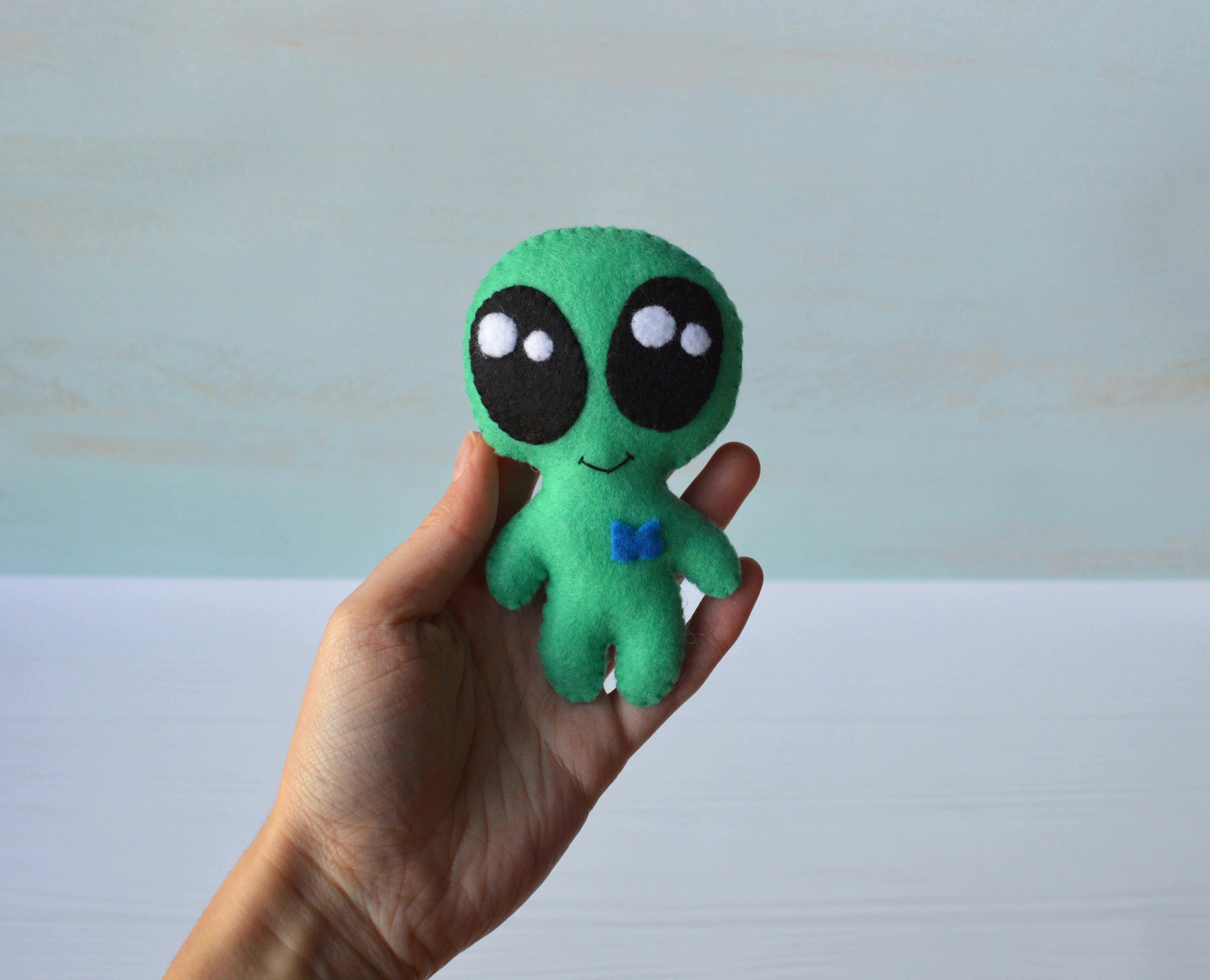 Alien plush toy Paranormal Plush Cute Green Baby Alien Toy for | Etsy
