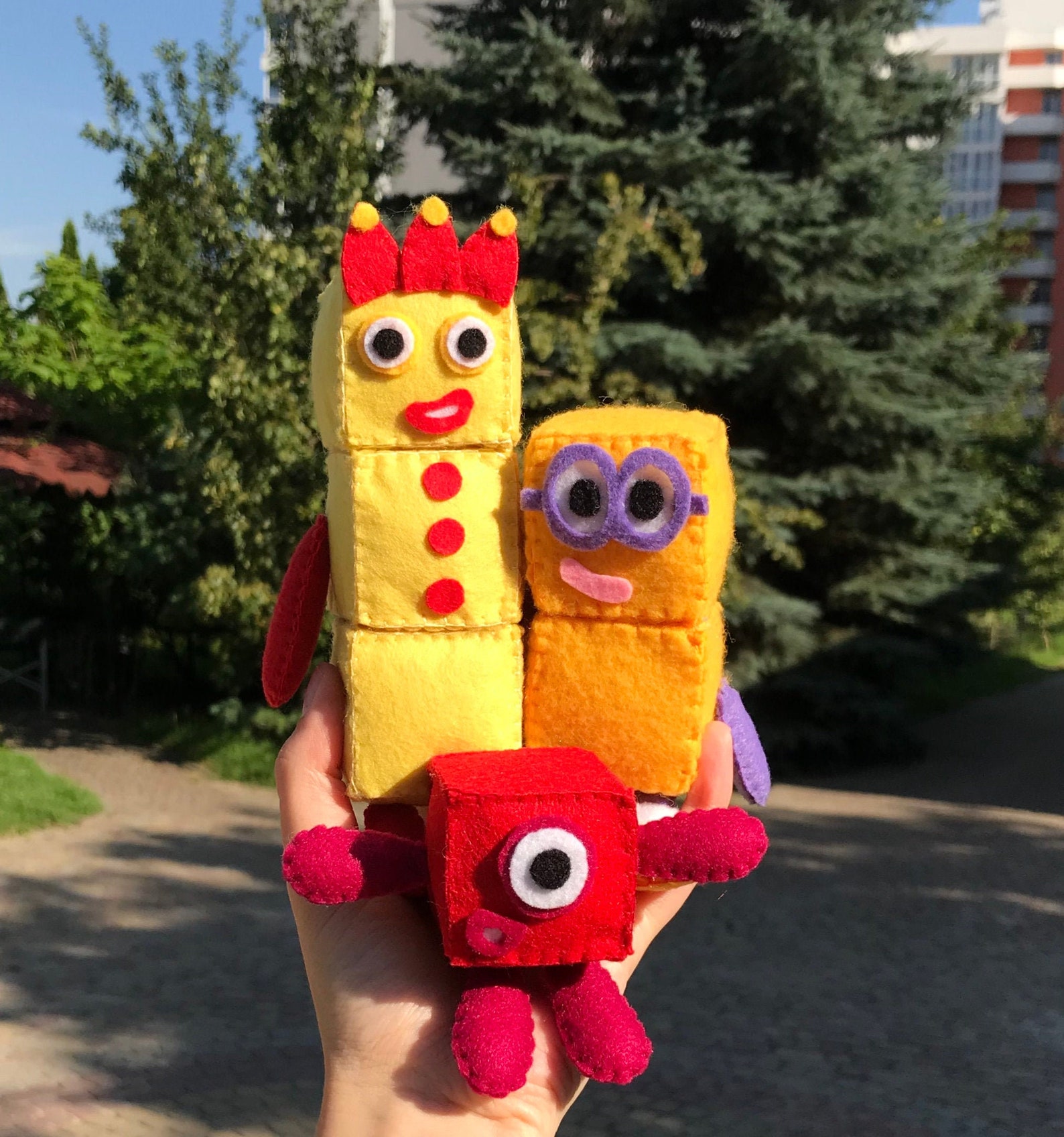 Numberblocks Filz Set Numberblocks inspiriert Spielzeug | Etsy