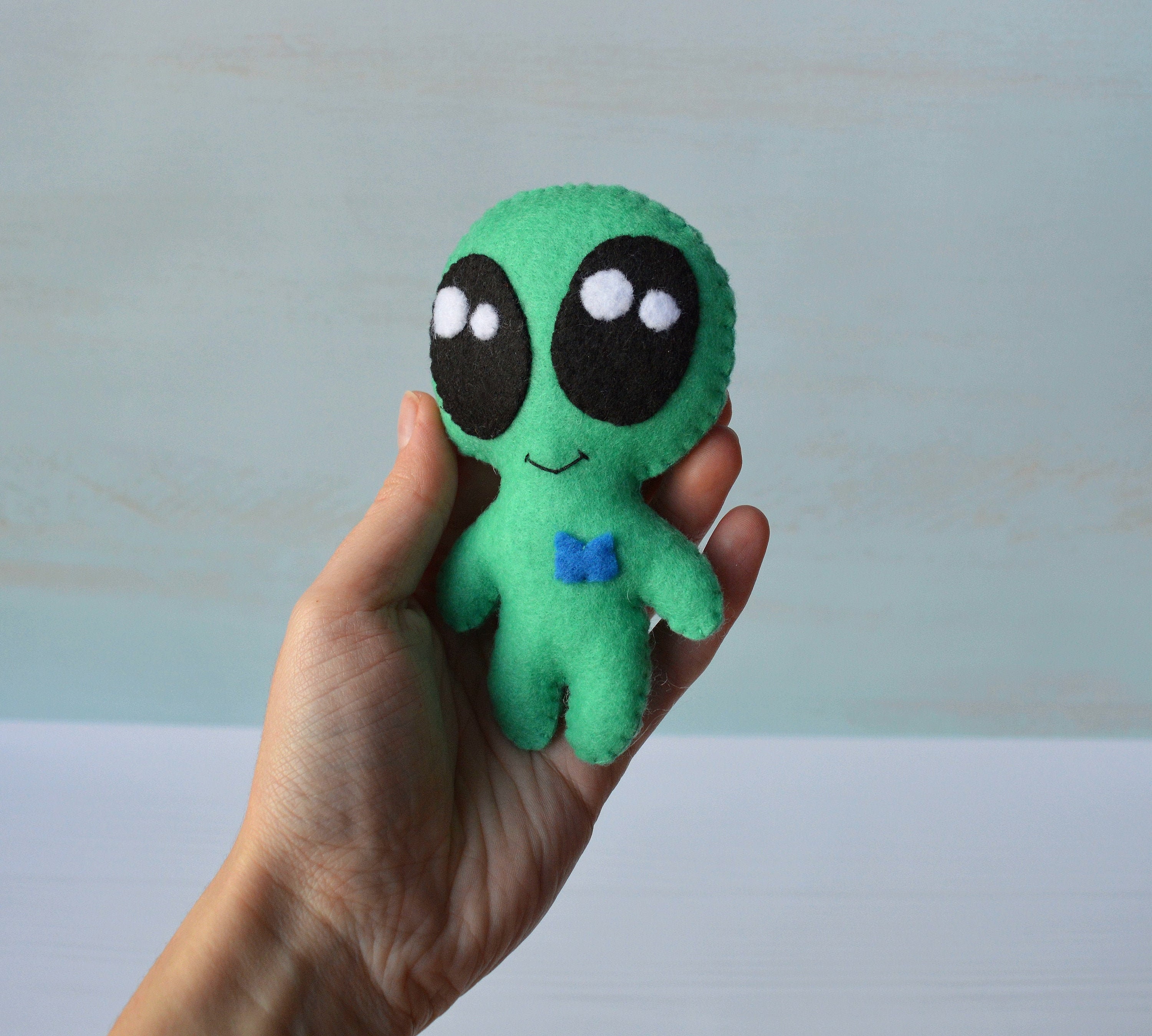 Alien plush toy Paranormal Plush Cute Green Baby Alien Toy for | Etsy