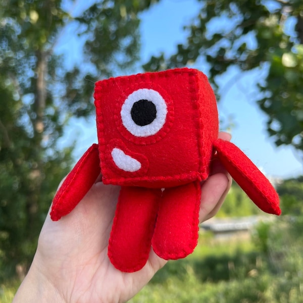 Numberblock 1 100 - Etsy