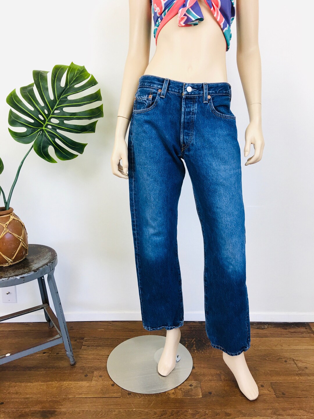 Vintage LEVIS 501 Medium Fade Button Fly Classic Fit - Etsy Österreich