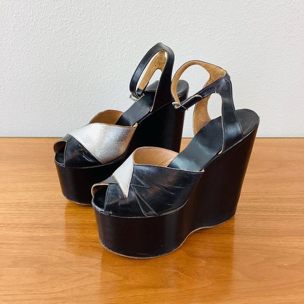 Vintage Platforms - Etsy