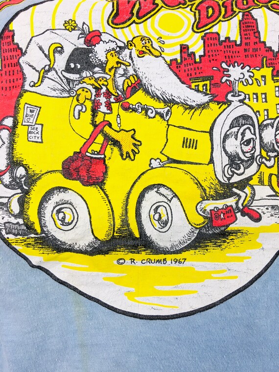 Vintage R CRUMB 1967 DIDDY Wah DIDDY Comic Tshirt / T… - Gem