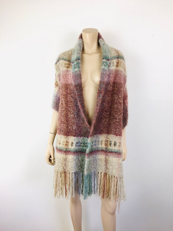 Vintage 1980s Susan Neal Jackie Chalkley Green Purple… - Gem