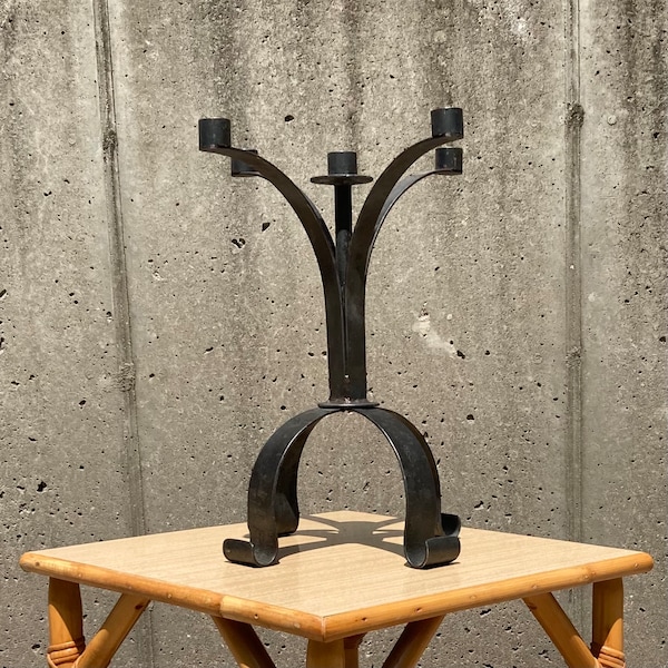 Hand Forged Candelabra - Etsy