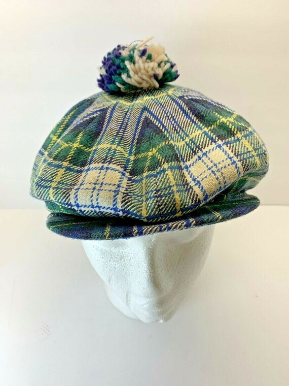 Vintage Autocap Motoring Cap w/ Bill Made In Scotland M 58 7 | Etsy