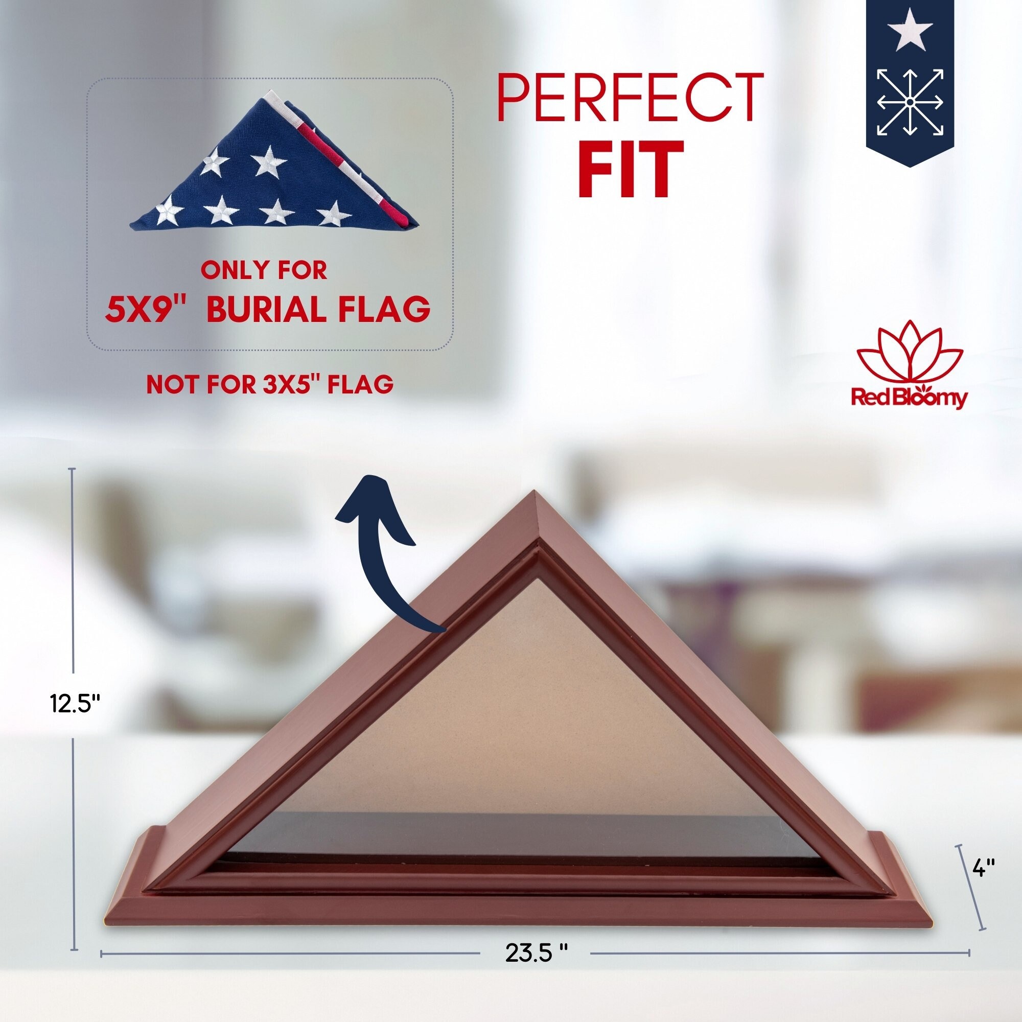 Custom Marine Flag Display Case, Small Base, Soldier Gift, Marine Flag ...