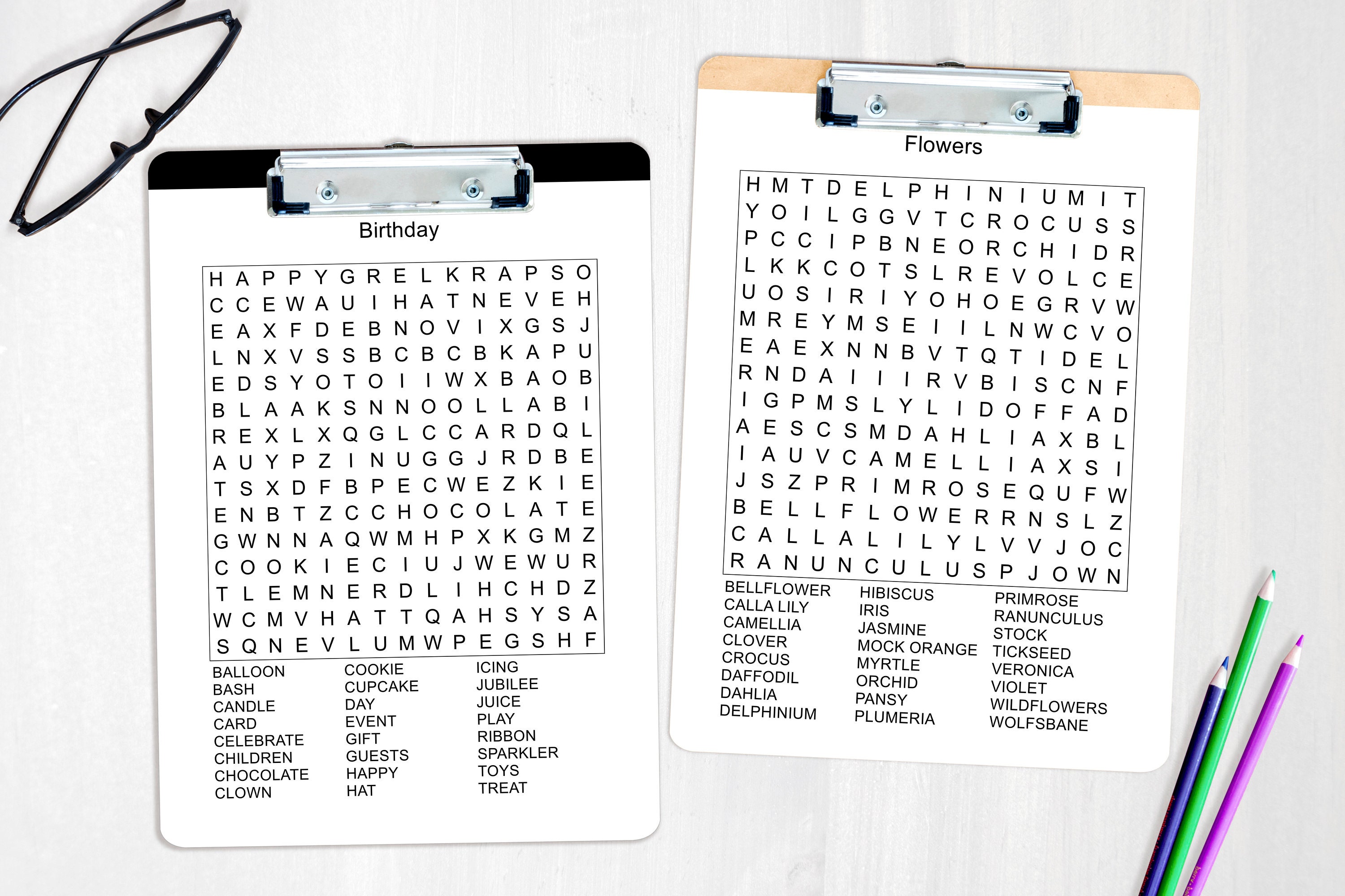 80 Large Print Word Search Puzzles for Seniors & Adults, Vol 3. - Etsy