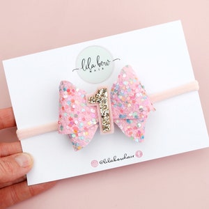 Birthday Girl Bow, Birthday Bow, Birthday Girl Bows, Birthday Headbands ...