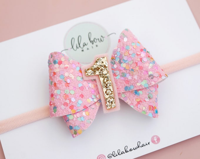 Birthday Girl Bow, Birthday Bow, Birthday Girl Bows, Birthday Headbands ...