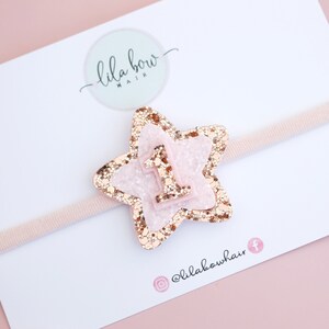 First Birthday Headband, Number Headband, Any Age Headband, Birthday ...