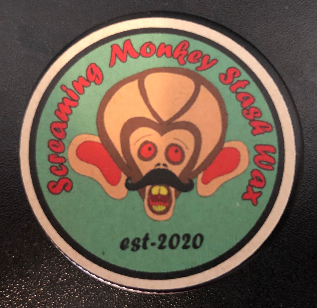 Screaming Monkey Stash Wax Moustache Wax - Etsy
