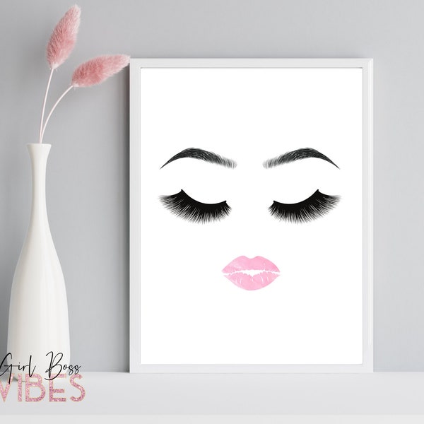 Makeup Print - Etsy