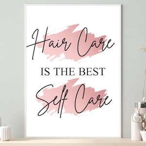Hair Salon Art, Beauty Salon Poster, Hairstylist Decor (instant ...