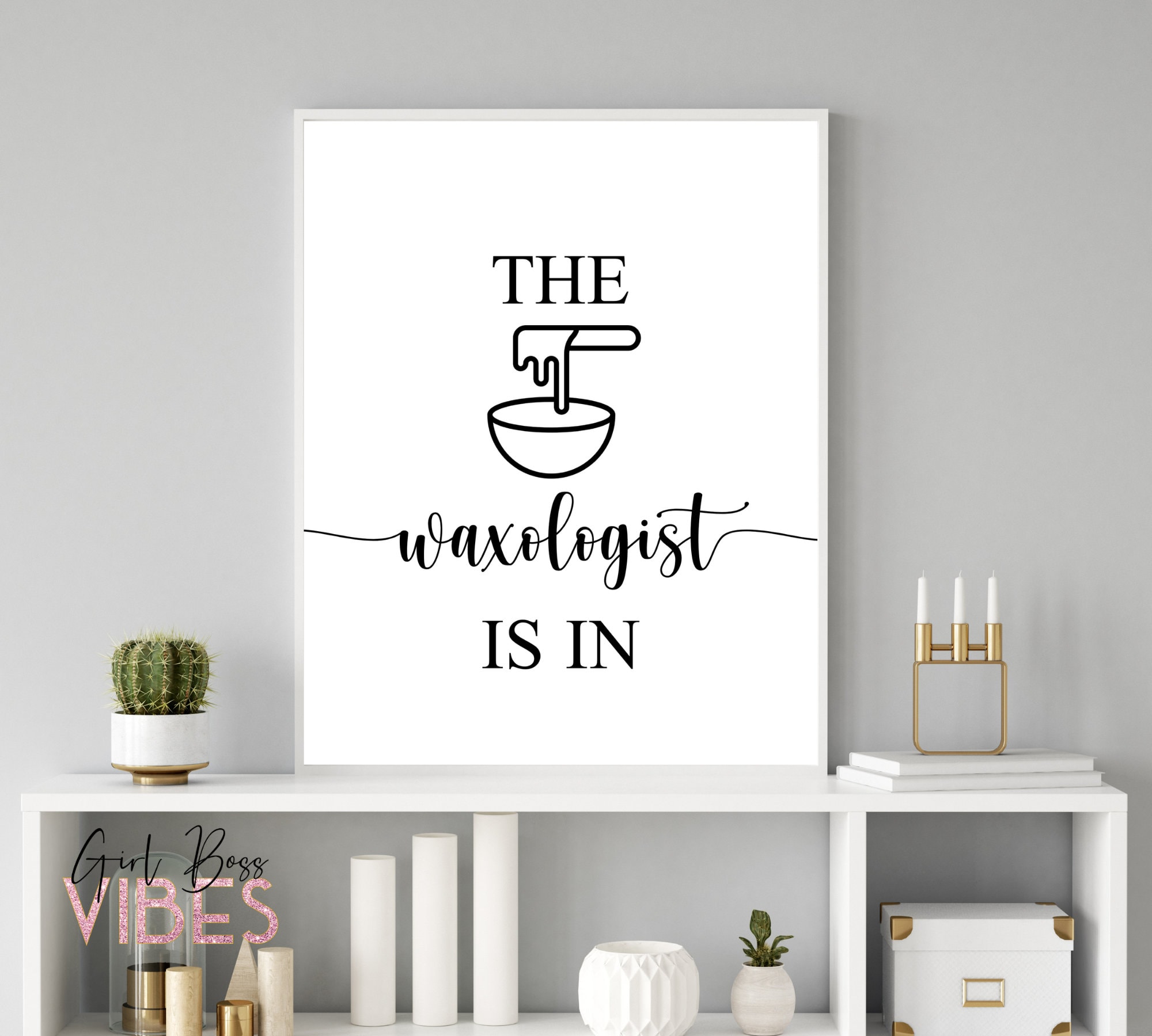 Waxing Quotes Printable Wall Art Esthetician Sign Skincare - Etsy