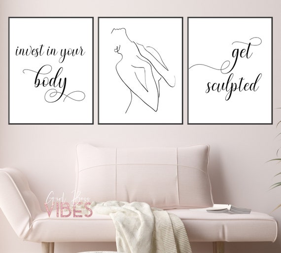 Printable Wall Art for All Types of Body Sculpting Medical Spa - Etsy