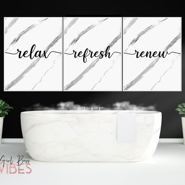 Relax Refresh Renew - Etsy