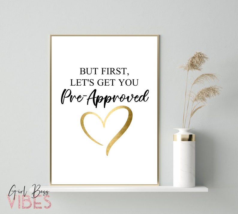 Loan Quotes Loan Officer Office Decor Printable Wall Art - Etsy