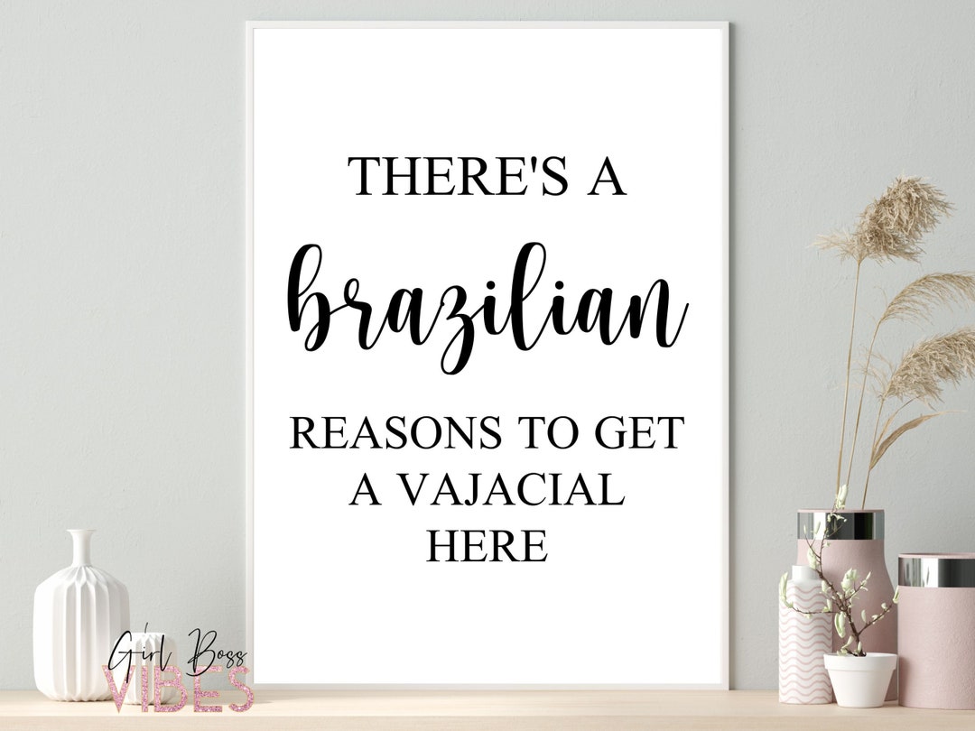 Vajacial, Printable Wall Art, Esthetician Room Décor, Esthetics ...