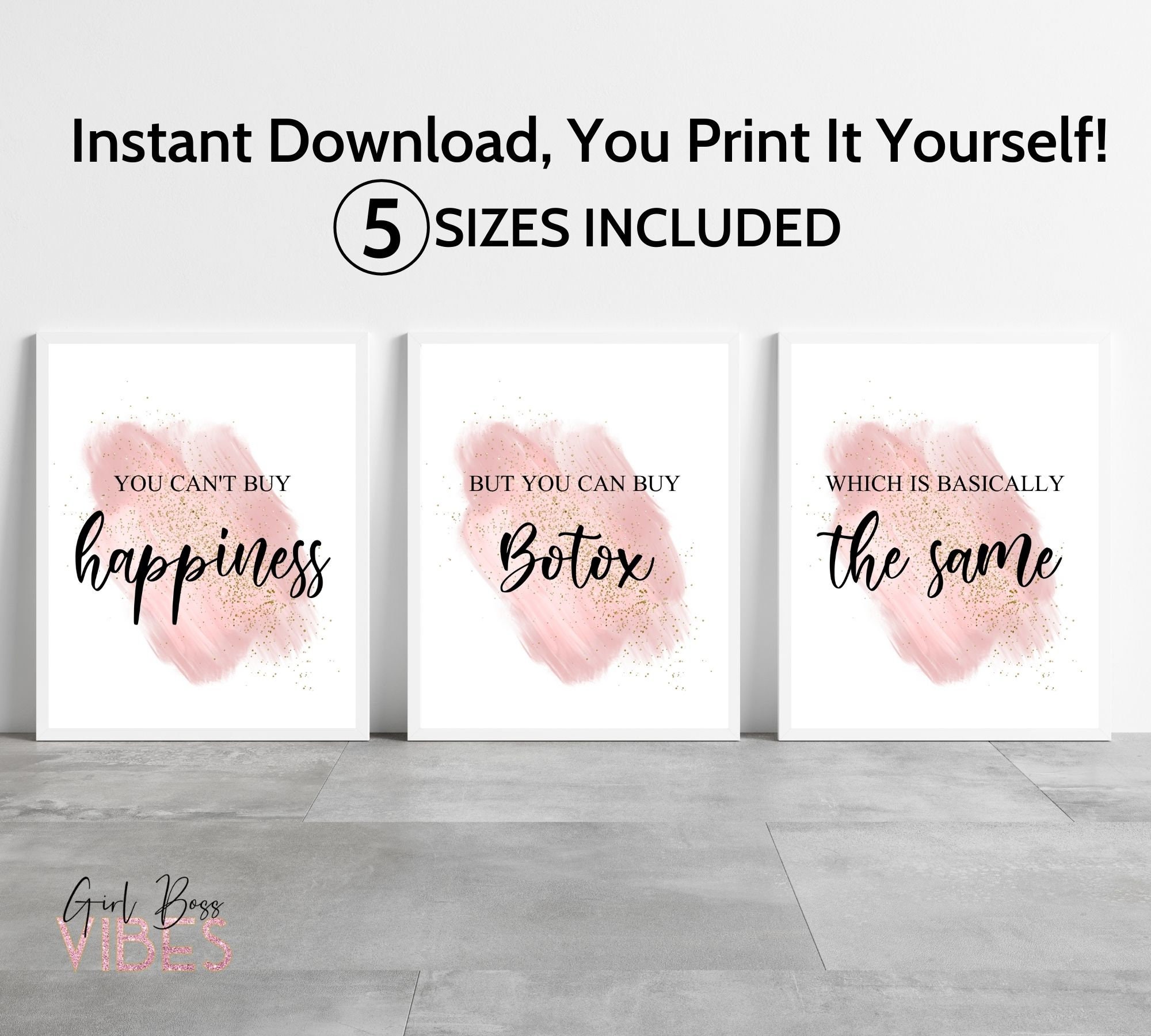 Botox Art Botox Quotes Botox and Fillers Cosmetic Clinic - Etsy UK