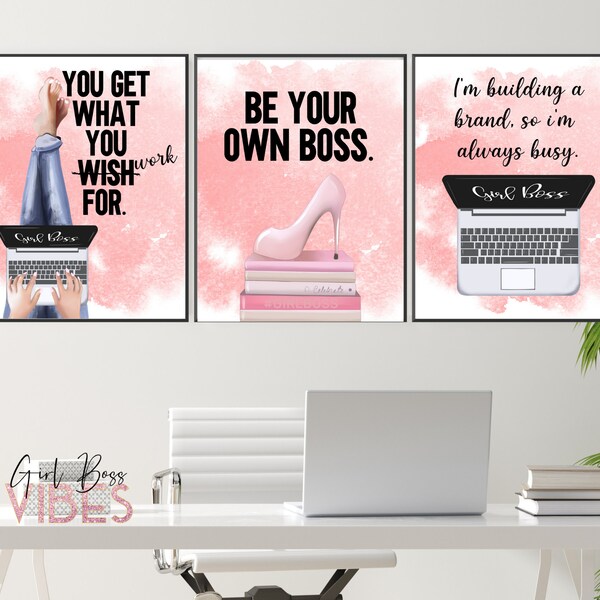 Lady Boss Poster - Etsy