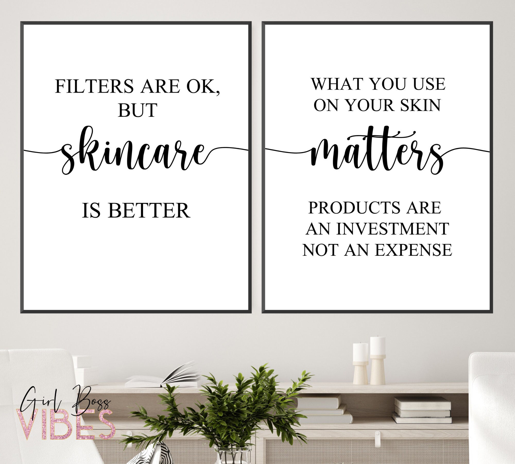 Dermatology Posters, Skincare Poster, Skincare Quotes, Printable Wall ...