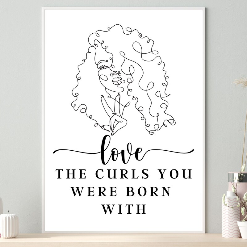 Hair Poster - Etsy