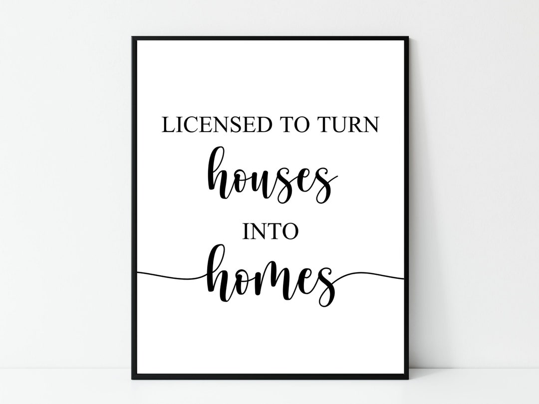 Real Estate Quotes, Printable Quote for Realtors, Realtor Gift, Real ...