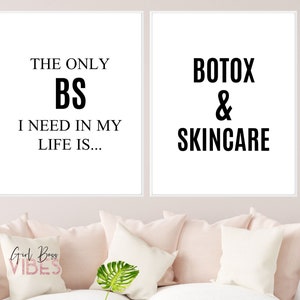 Botox & Fillers Printable Quotes: Nurse Injector Art (digital Download ...