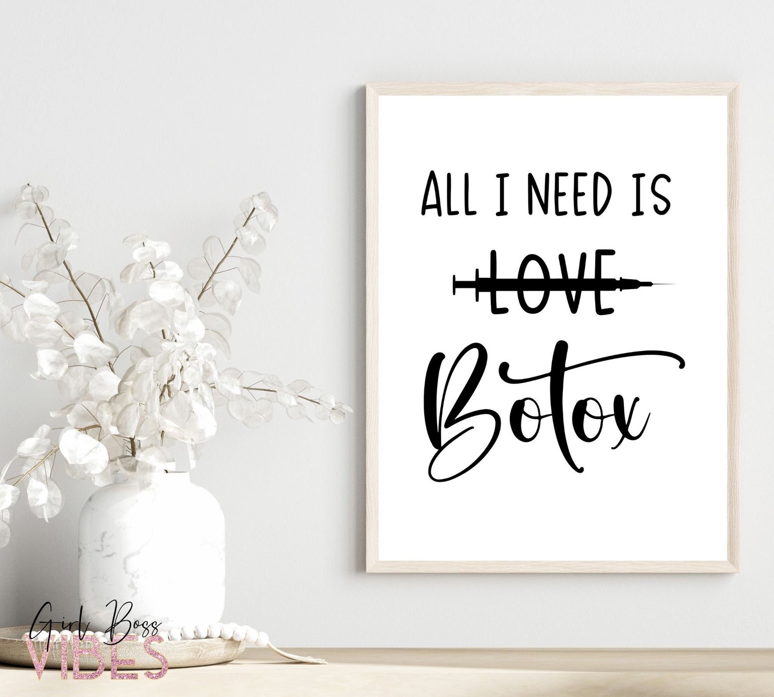 Botox Printable Wall Art Botox Quotes Cosmetic Nurse - Etsy