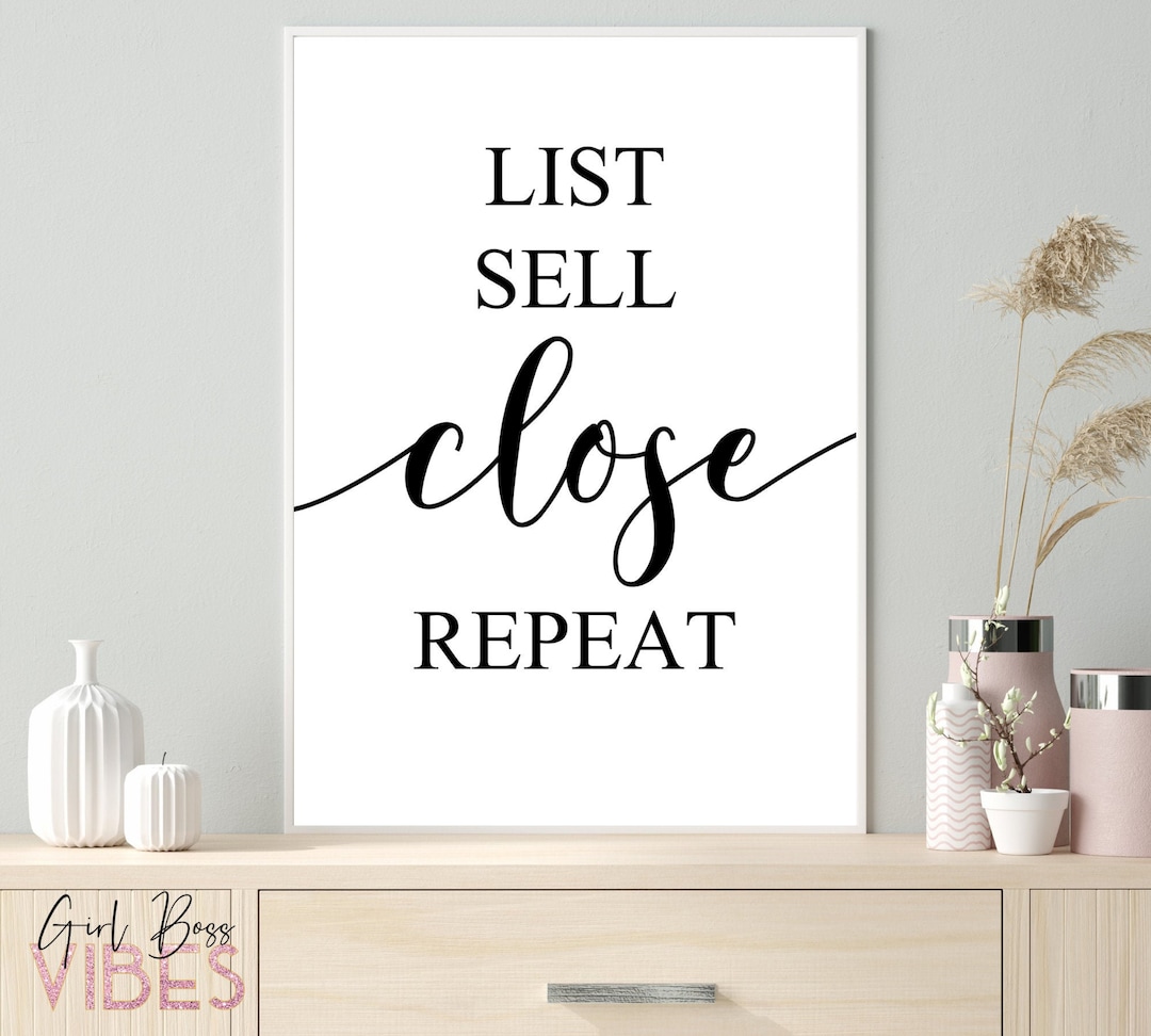 Real Estate Quotes Funny, Printable Quote for Realtors, Realtor Gift ...
