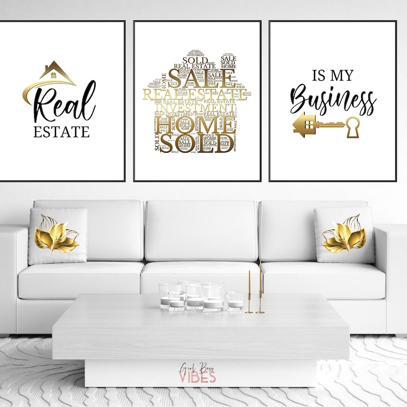 Realtor Office Decor - Etsy