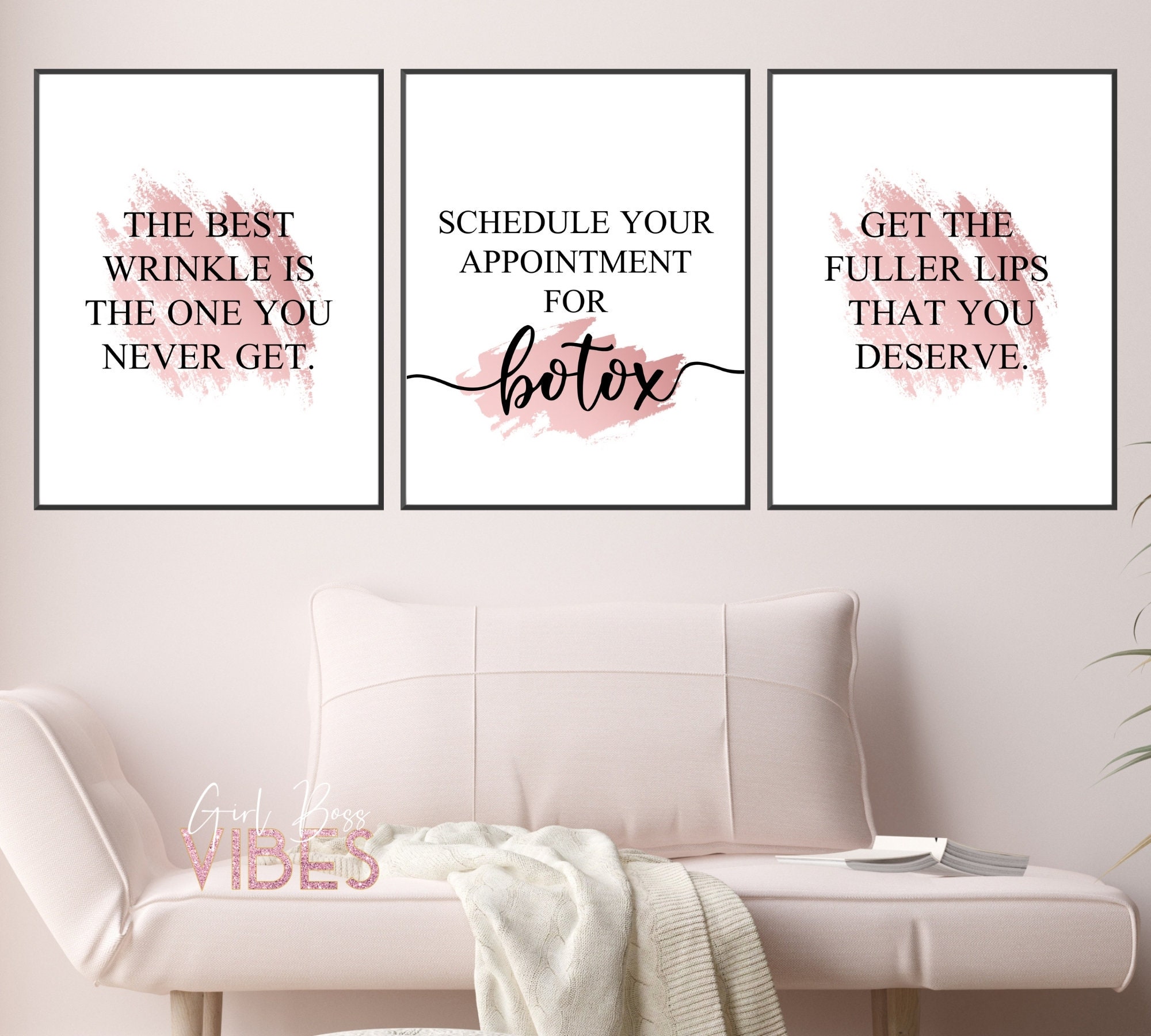 Botox Quotes Botox and Fillers Printable Wall Art Instant - Etsy Canada