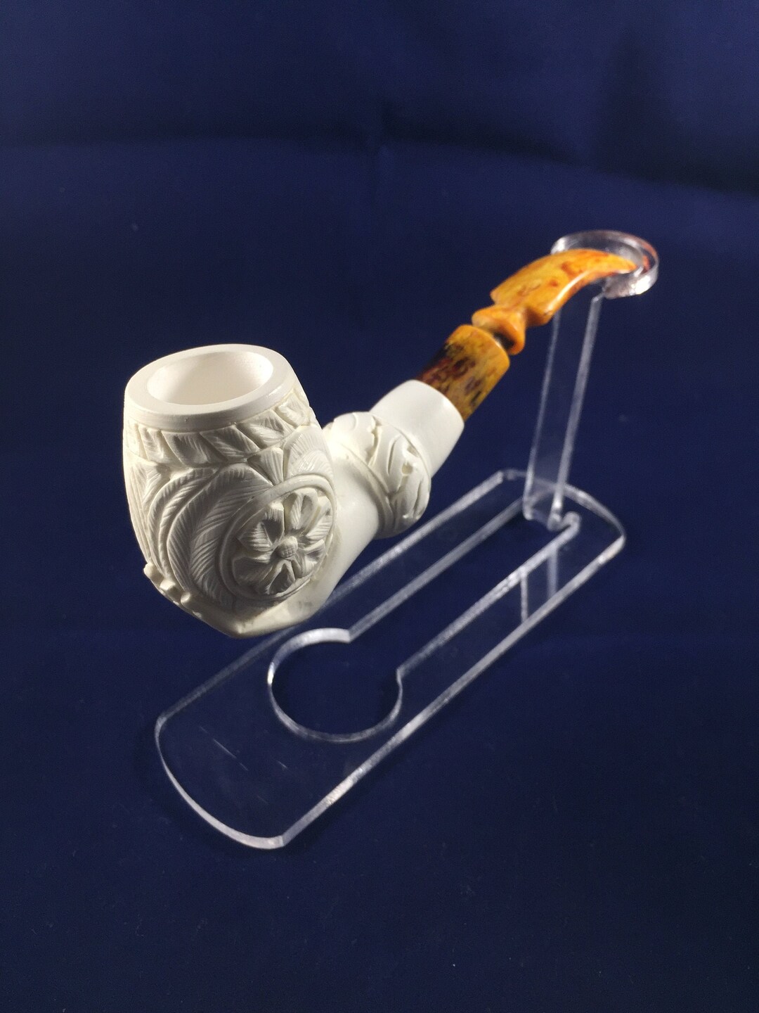 Hand-figured Meerschaum Pipe, Handmade, Meerschaum, Pipe, Block ...